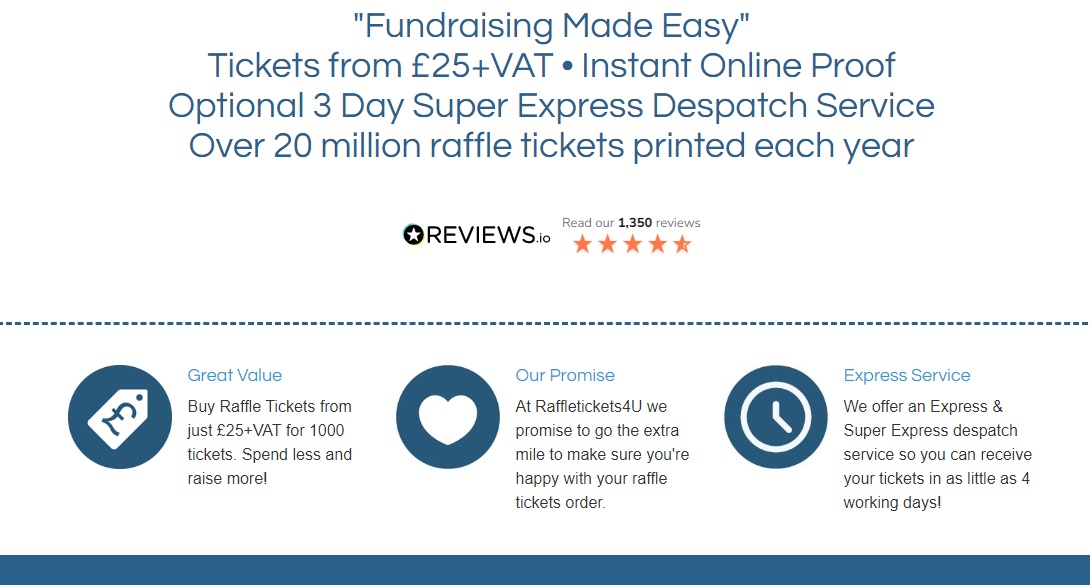 PTA+ Supplier - RaffleTickets4U